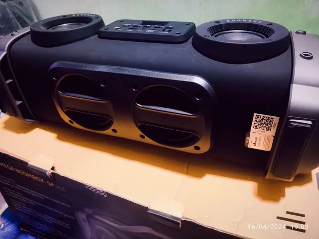 "pulse mega boombox" no Brasil