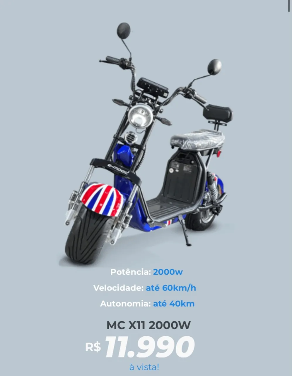 Motos SCOOTER ELETRICA X11 no Brasil