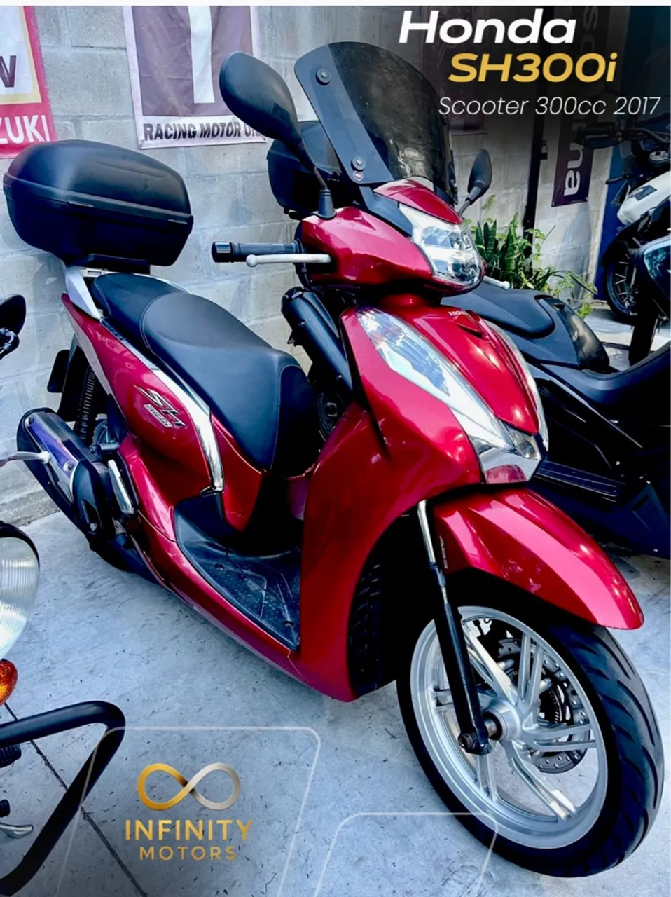 Motos HONDA SH no Brasil