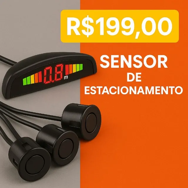 "sensor de re onix" - Peças para carros, vans e utilitários no Brasil