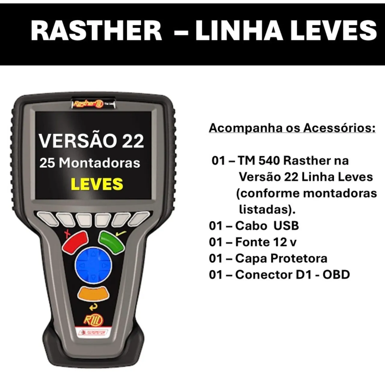 "rasther tecnomotor" no Brasil