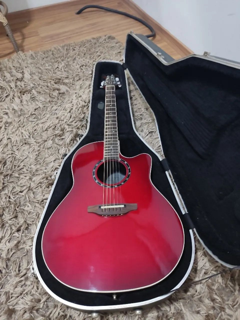 Violão Ovation 1771LX Standard Balladeer LX - Made in USA ...