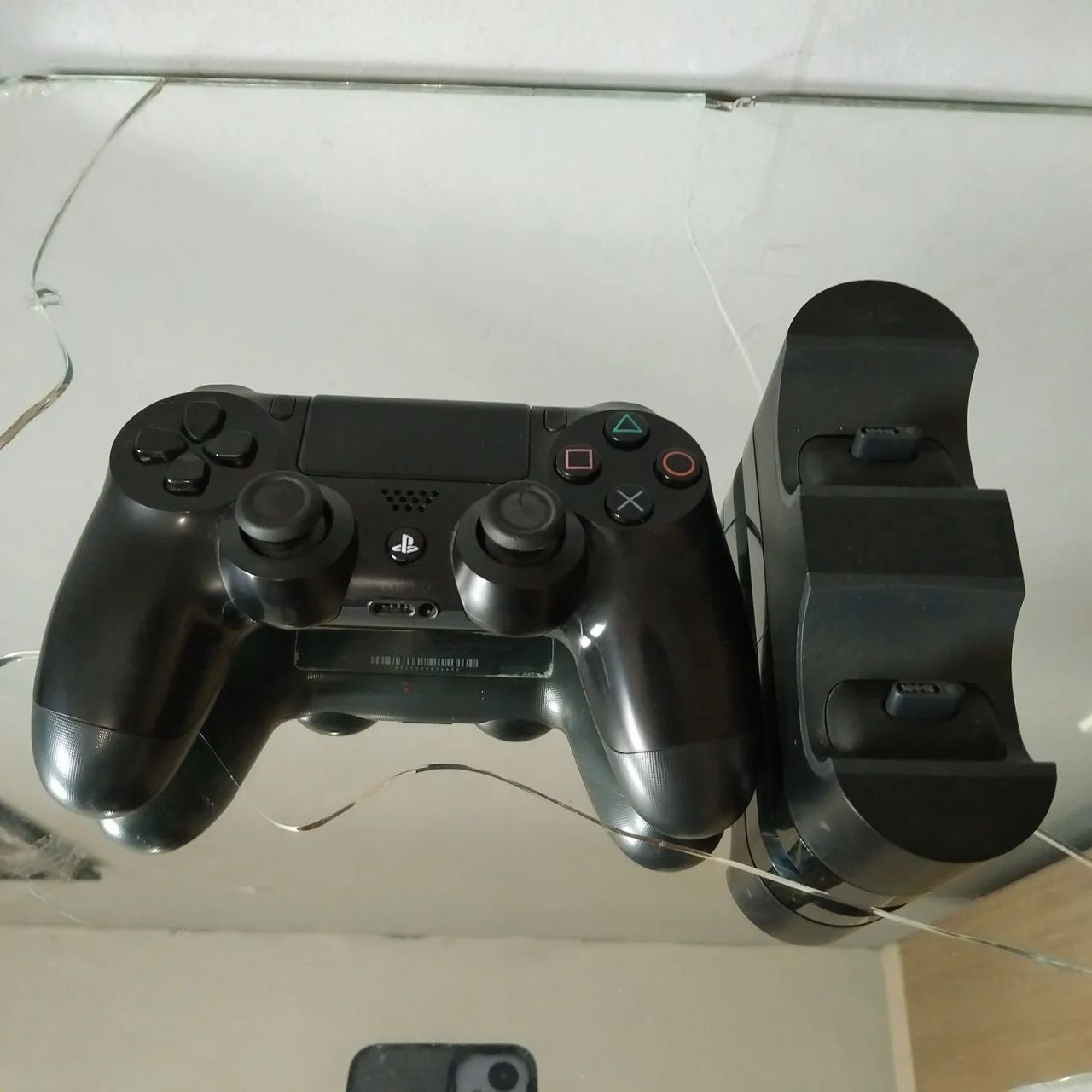 Controle PS4 + Base Carregadora - Peças e Acessórios de Vídeo Game ...