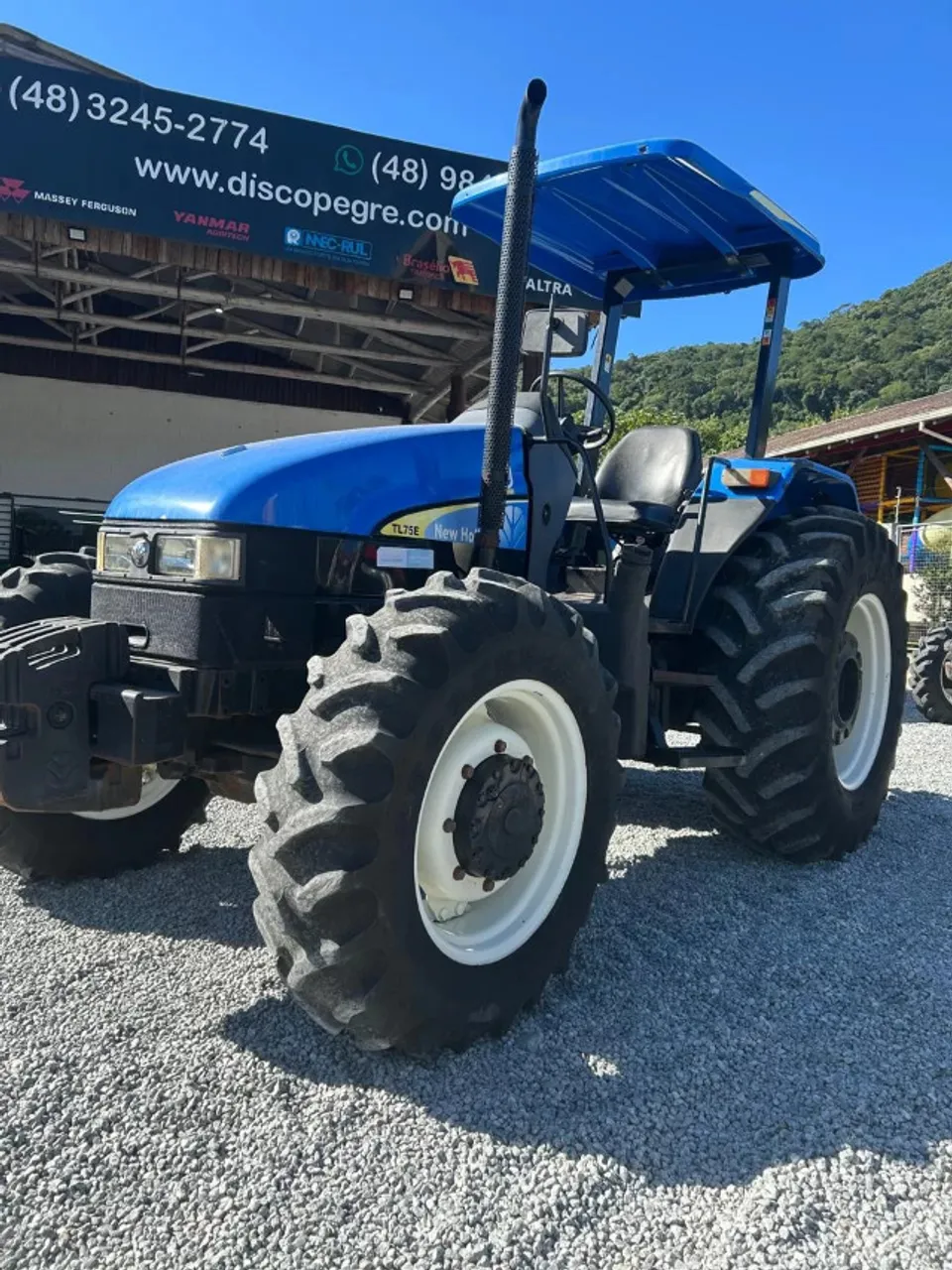 "new holland tl 75" - Tratores e máquinas agrícolas no Brasil
