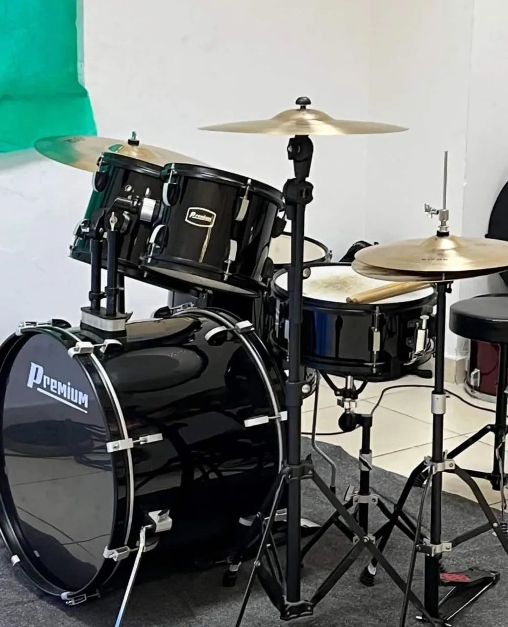 BATERIA ACÚSTICA À VENDA (Marca Premium) - Instrumentos musicais ...