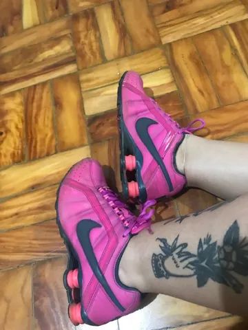 Tenis nike shox rosa | +97 anúncios na OLX Brasil
