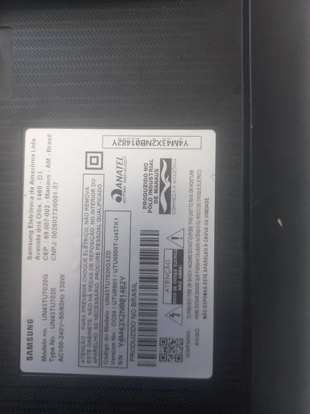 "tela de tv samsung 42 polegadas" no Brasil