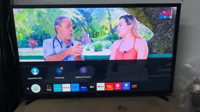 "televisao 43 polegadas smart" no Brasil
