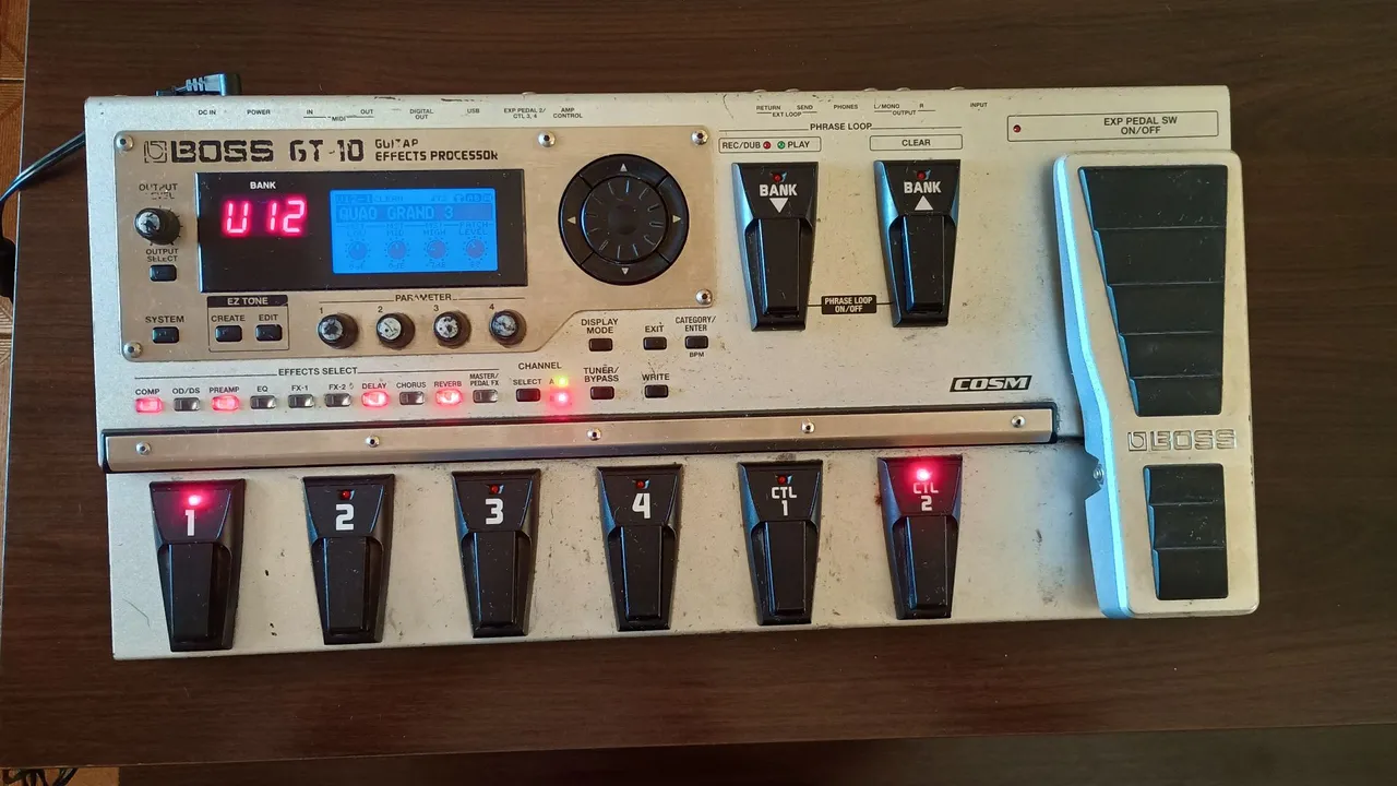 "pedaleiras boss gt 10" - Instrumentos musicais no Brasil