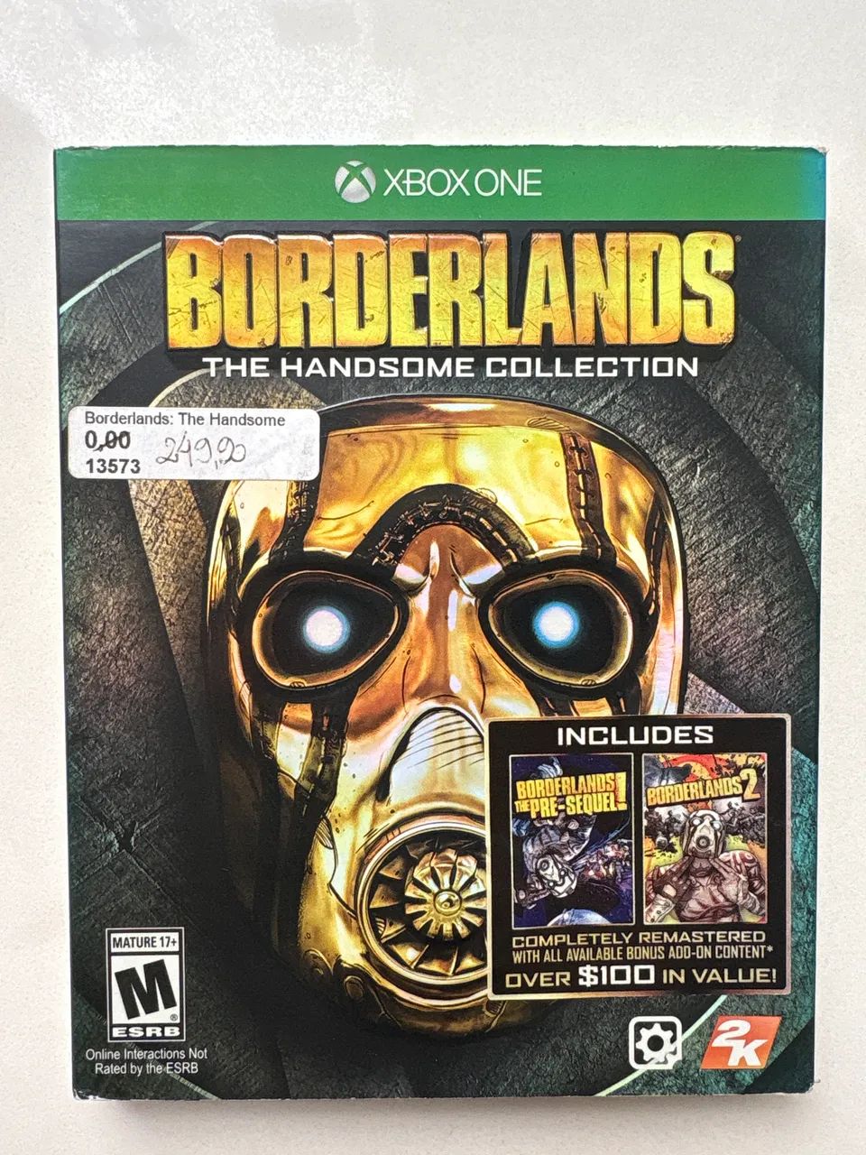 Borderlands: The Handsome Collection - Xbox One - mídia física original ...