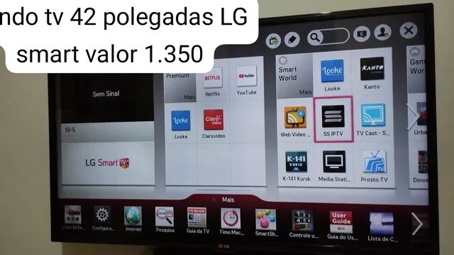 "tv lg de 38 polegadas" no Brasil