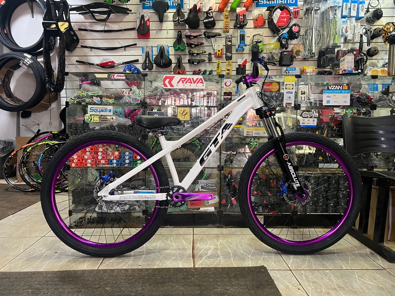 "bike de grau" - Ciclismo no Brasil