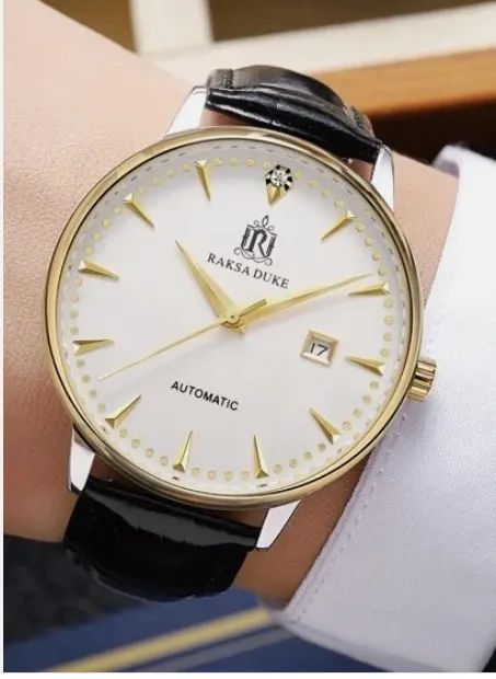 Relógio masculino RASKA DUKE moda mecânico automático ? Modelo 898 ...