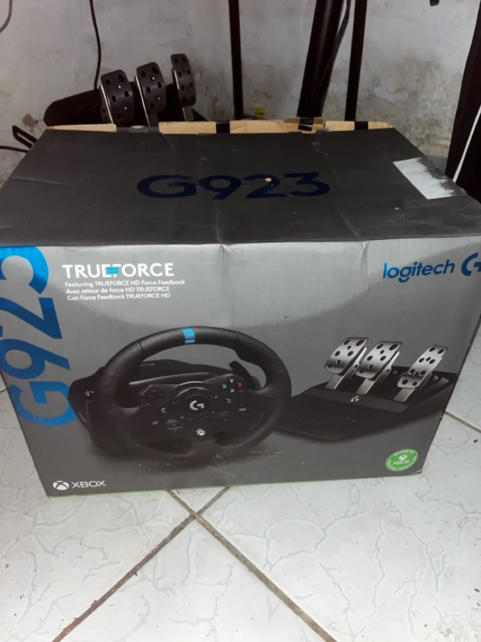 "logitech g923" no Brasil
