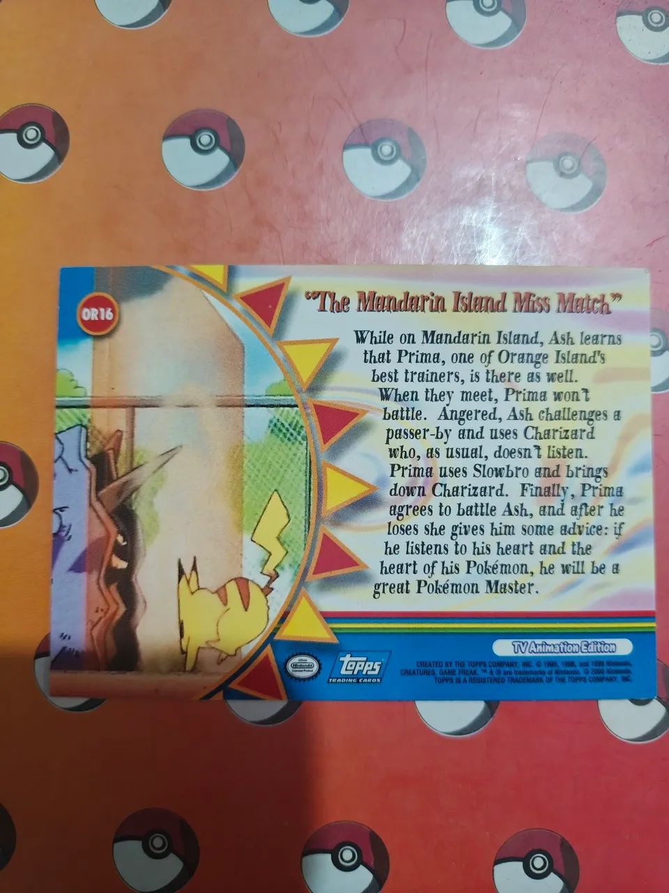 Card Pokemon 2000 The Mandarin Island Miss Match - Brinquedos e Jogos ...