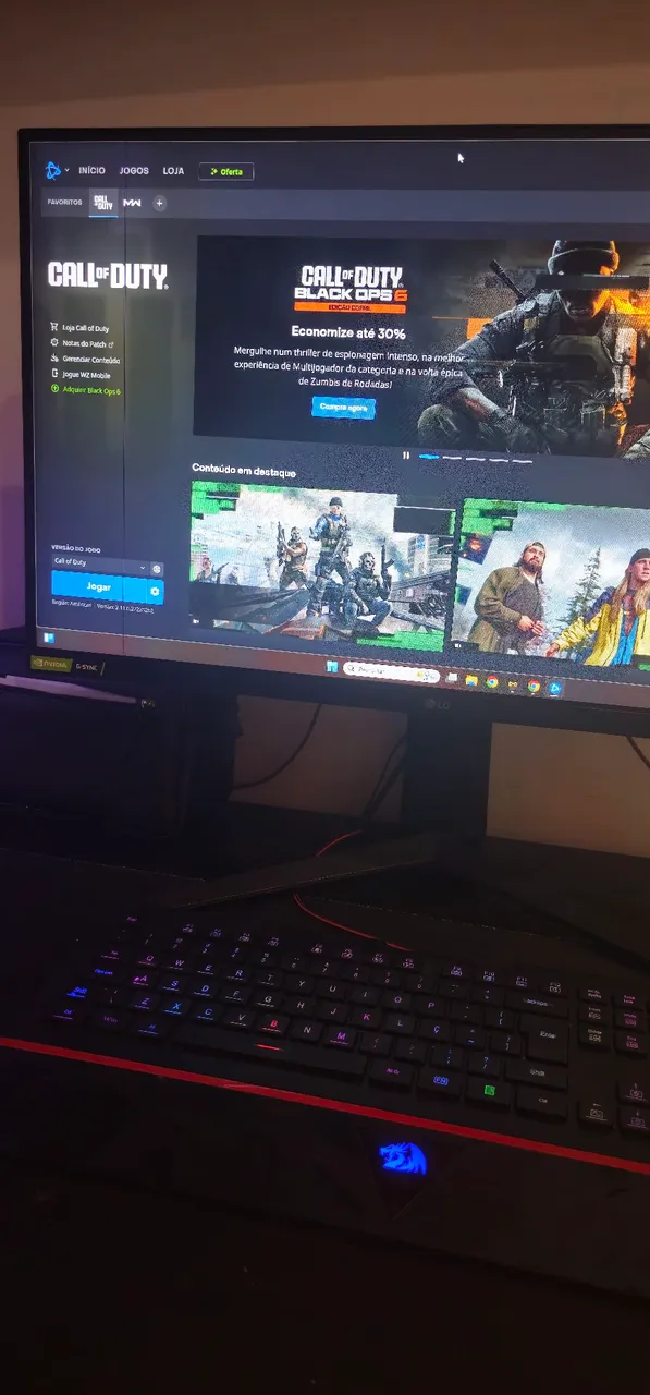 "tela gamer 144hz" - Monitores no Brasil