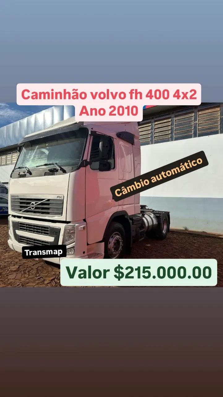 Caminhão volvo fh 400 6x2 ano 2010 - Caminhões - Centro, Santa Rosa 1346765546 | OLX