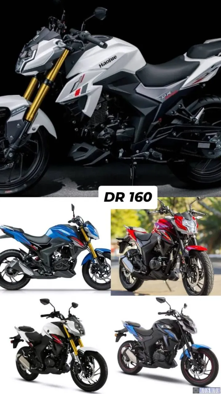 Motos HAOJUE DR no Brasil