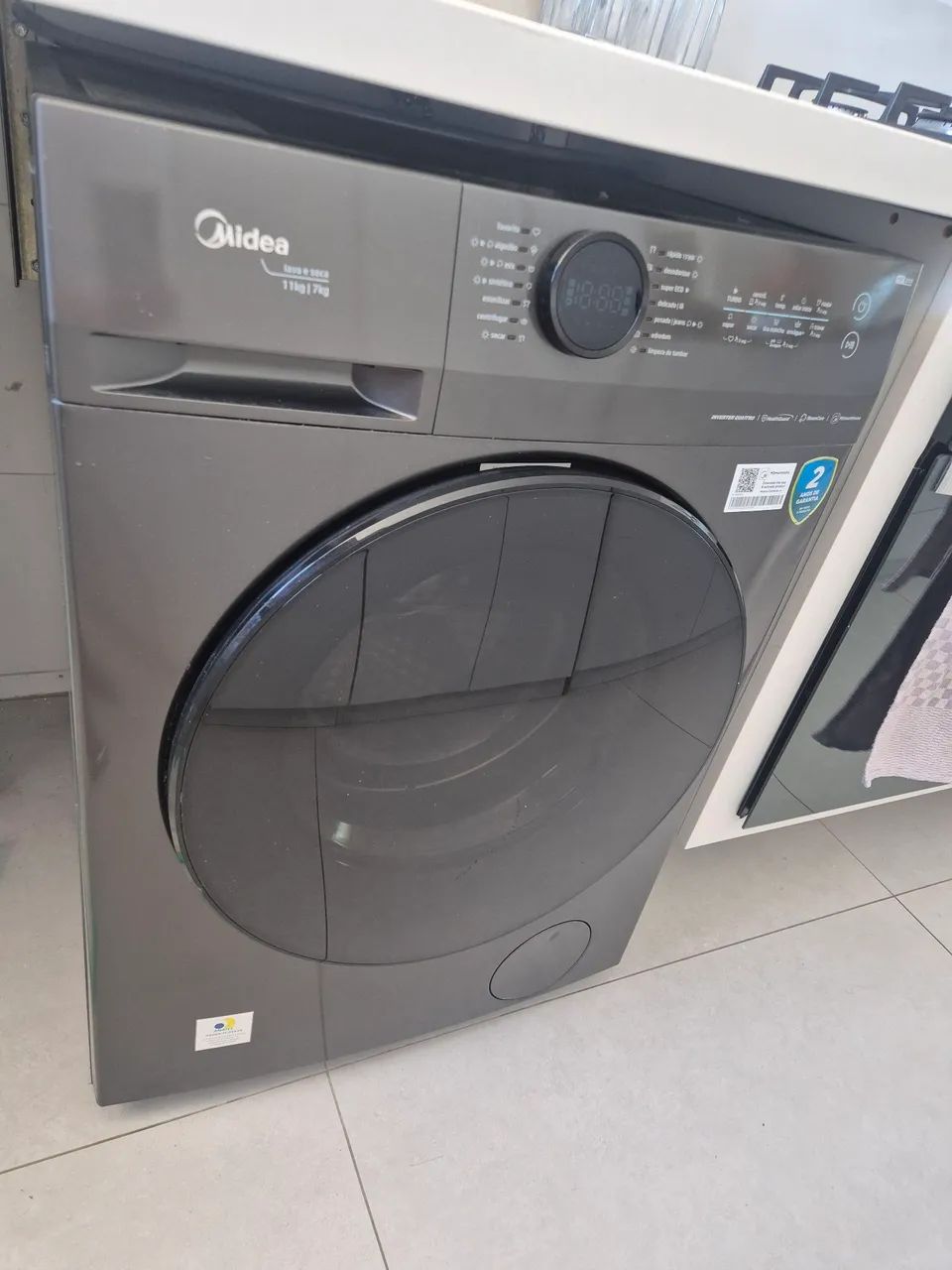 Máquina de lavar e secar Midea MF200 - Máquinas de Lavar e Secadoras ...