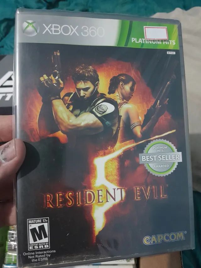 "resident evil 5 xbox 360" no Brasil