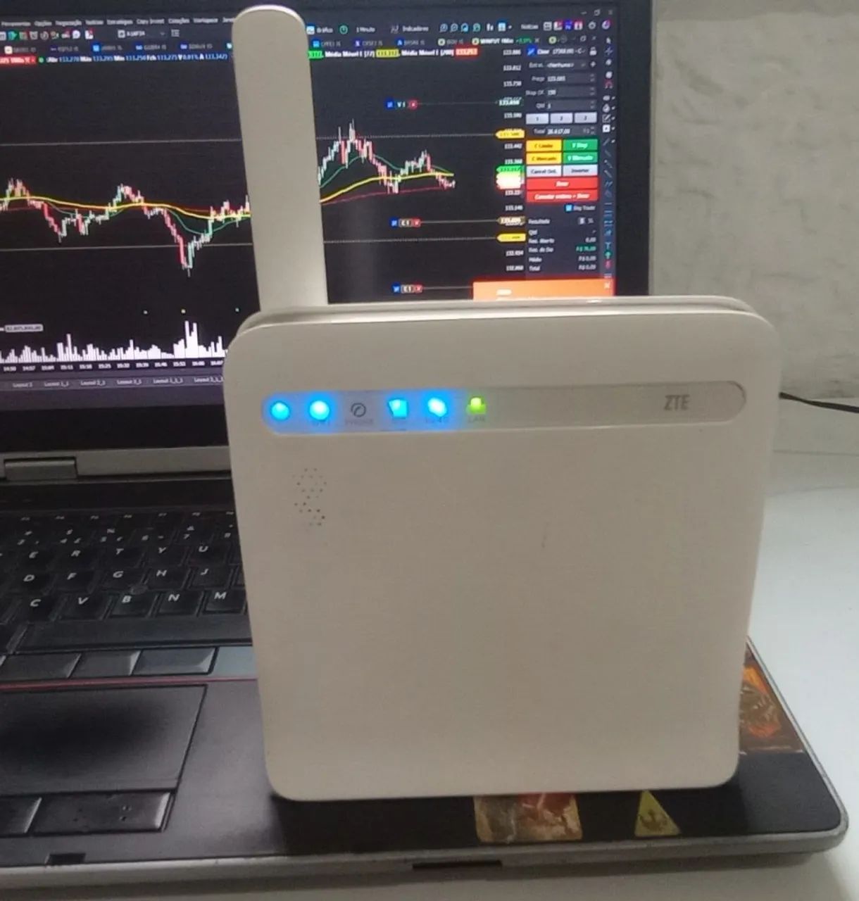 Roteador ZTE MF253M MODEM 4G VIVO - Desbloqueado - Wi-Fi potente e confiável - Conectividade e ...