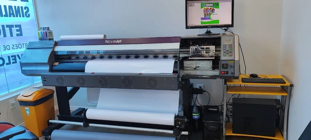 Plotter de impressão NOVAJET 160 COM cabeça DX5 (em perfeito ...