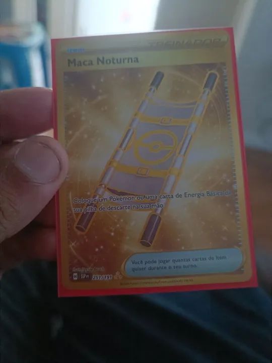 Carta Pokémon Maca Noturna - Rara - Hobbies e coleções - Vila Primavera ...