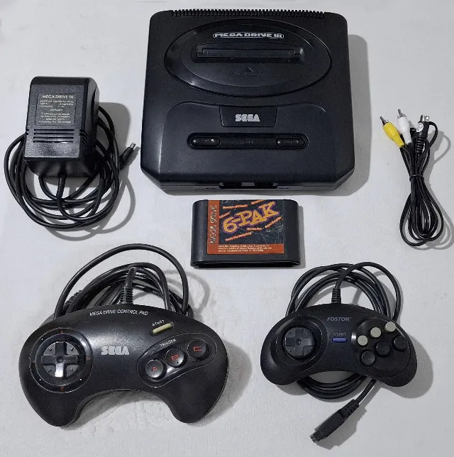"mega drive" - Consoles de Vídeo Game no Brasil