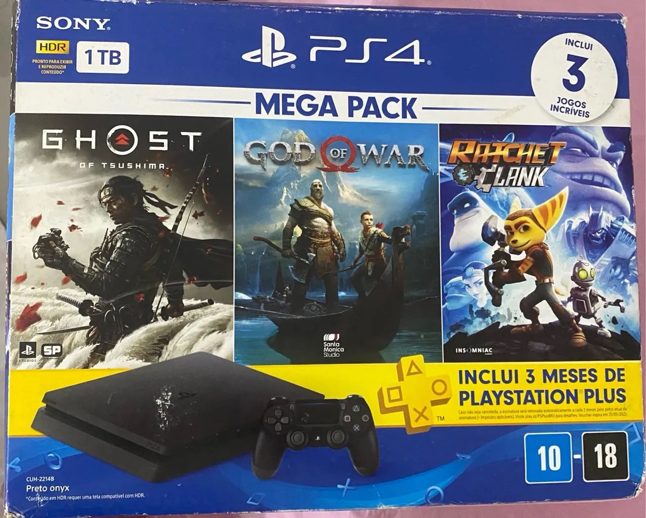Playstation 4 Mega Pack - Ghost of Tsushima, God of War, Ratchet ...