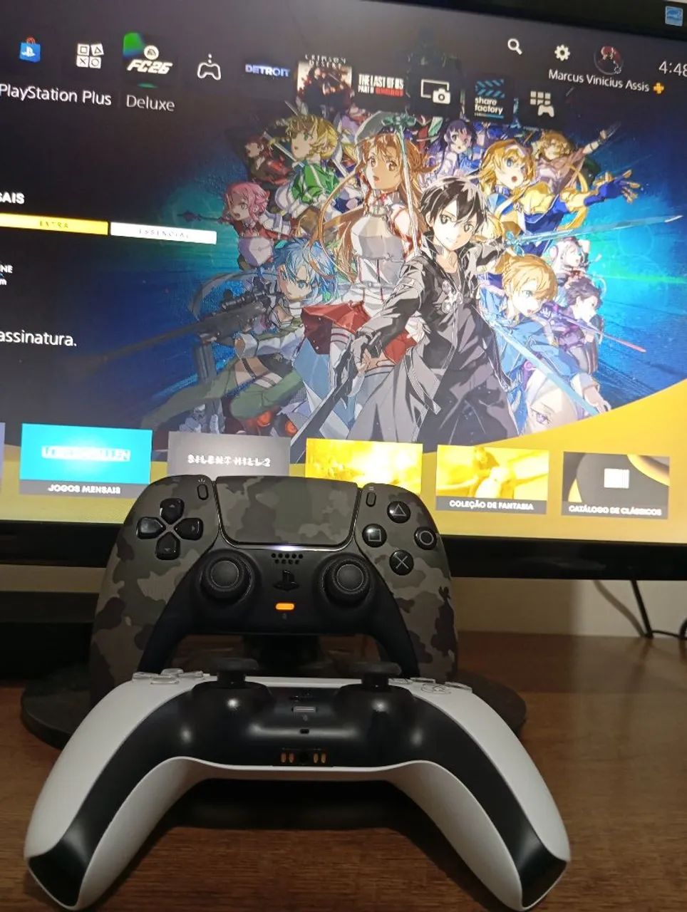 PS5 Digital Completo + 2 Controles + PS Portal + Caixa - Consoles de ...