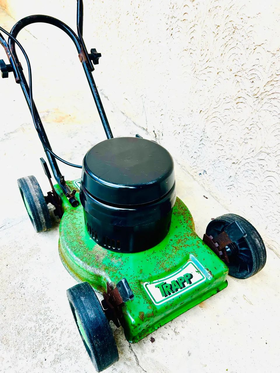 Roçadeira, cortador de grama, máquina elétrica de cortar grama Trapp MC ...