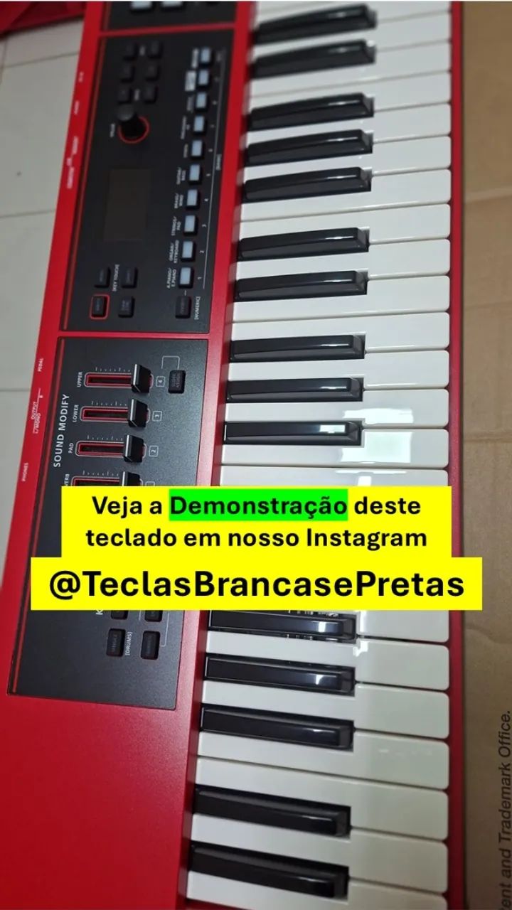Teclado Roland XPS-10X - Na Caixa - Aceito Troca - Dividimos em até 12X ...