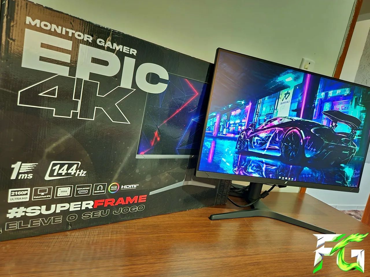 Monitor Gamer Epic 4K UHD 144Hz - 27 Polegadas - Monitores - Centro ...