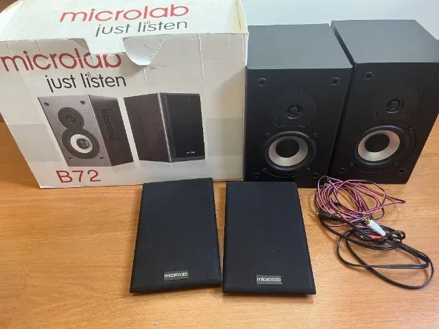 Caixa Monitor Referência Ativo Microlab B72 24w - Aparelhos de Som ...