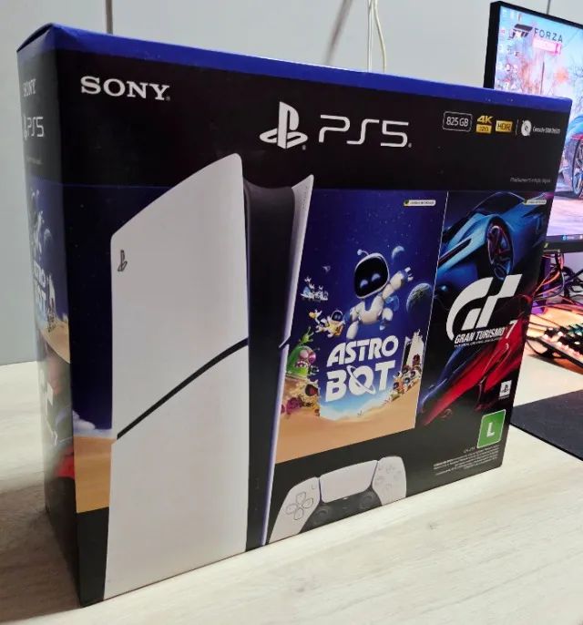 PS5 Playstation 5 Slim Digital 2 Jogos Lacrado Nacional NF Garantia ...