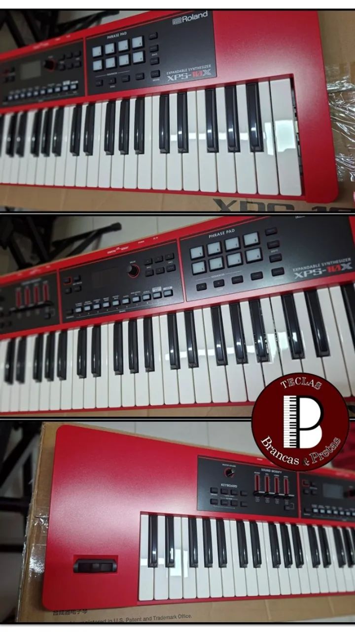 Teclado Roland XPS-10X - Na Caixa - Aceito Troca - Dividimos em até 12X ...
