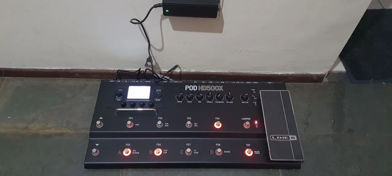 "pod pedaleira" no Brasil