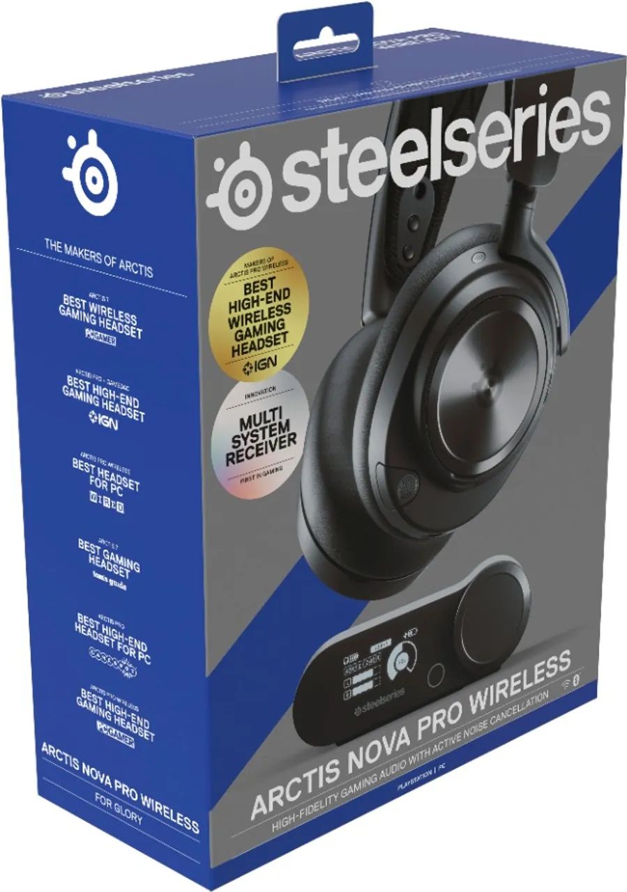 SteelSeries Arctis Nova Pro Wireless Gaming Headset - Fones de Ouvido ...