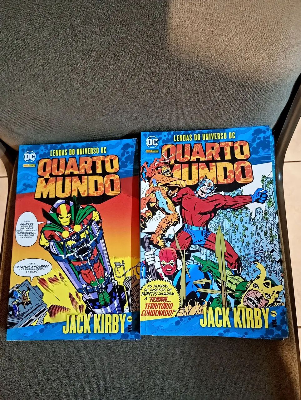 HQ Lendas do Universo, Quarto Mundo, roteiro do genial Jack Kirby, 9 ...