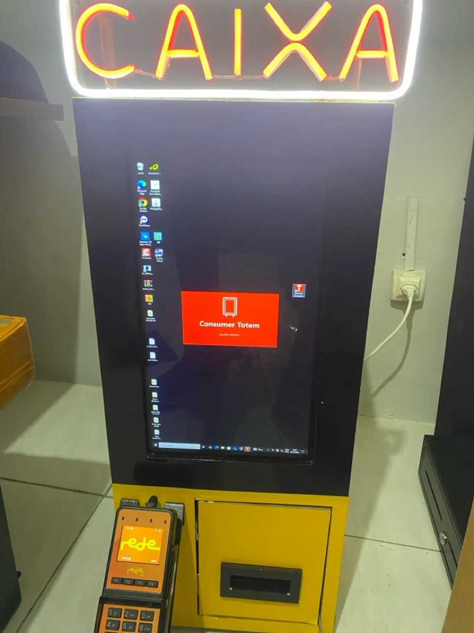 "totem auto atendimento" no Brasil