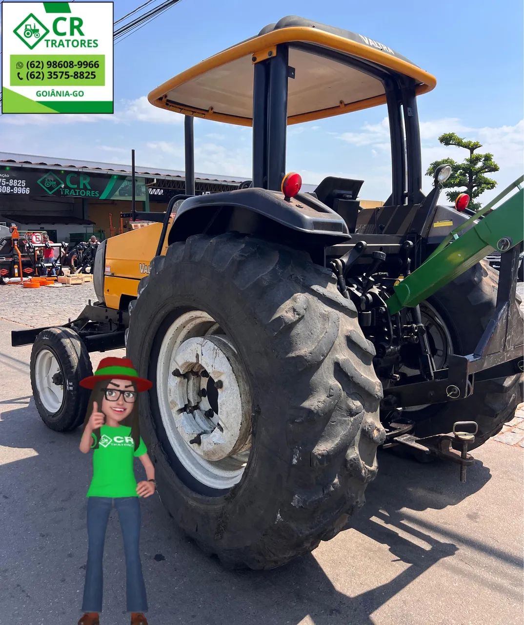 Trator Valtra 800 - Turbo - Comércio e indústria - Setor Santos Dumont ...