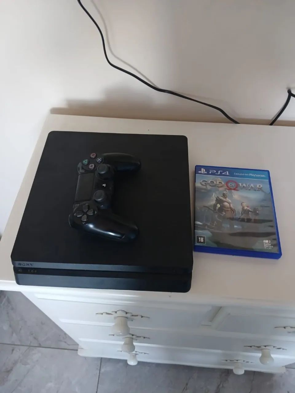 Ps4 1TB com god of war - Consoles de Vídeo Game - Pescaria Brava ...