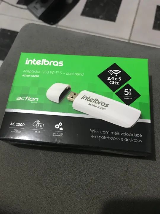 "adaptador wifi intelbras" no Brasil