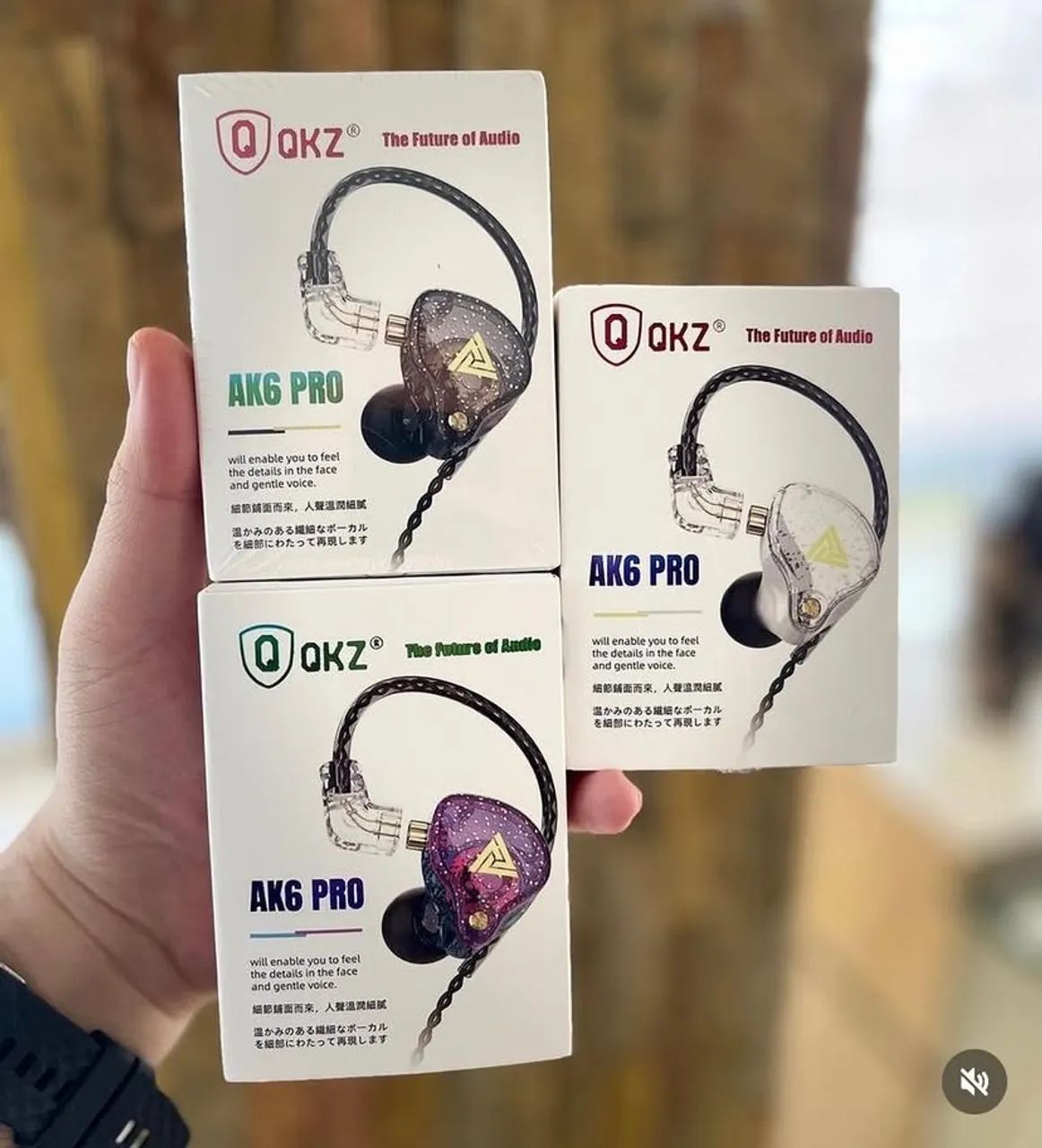 Fone Qkz Ak6 Pro evolução em som e versatilidade - Fones de Ouvido ...