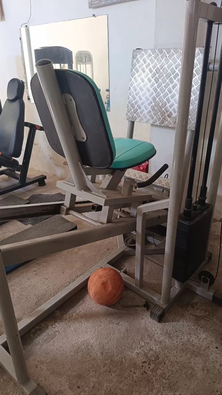 "aparelho leg press horizontal" - Academia e Exercícios no Brasil