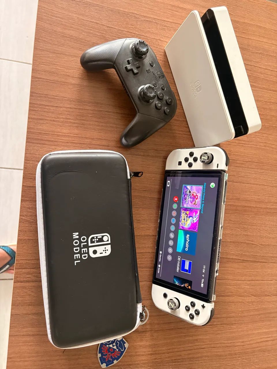 Nintendo Switch OLED Desbloqueado - Consoles de Vídeo Game - Guamá ...