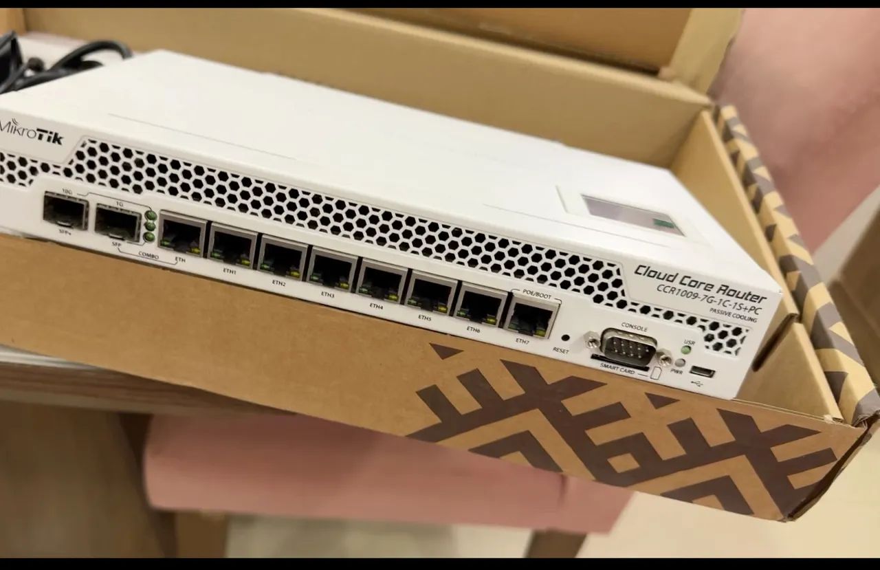 MikroTik cloud core 1009 - Conectividade e Dispositivos de Rede ...