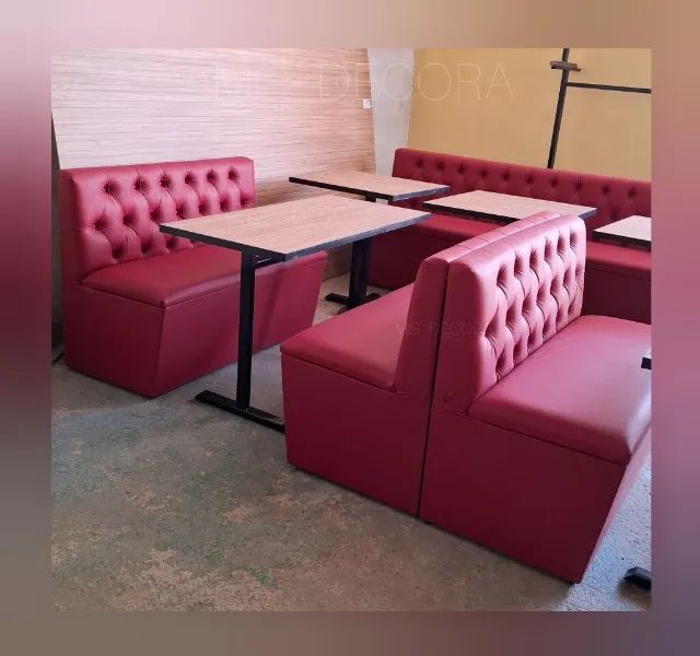 Sofás booth, mesas e canto alemão sob medidas (DIRETO DA FABRICA ...