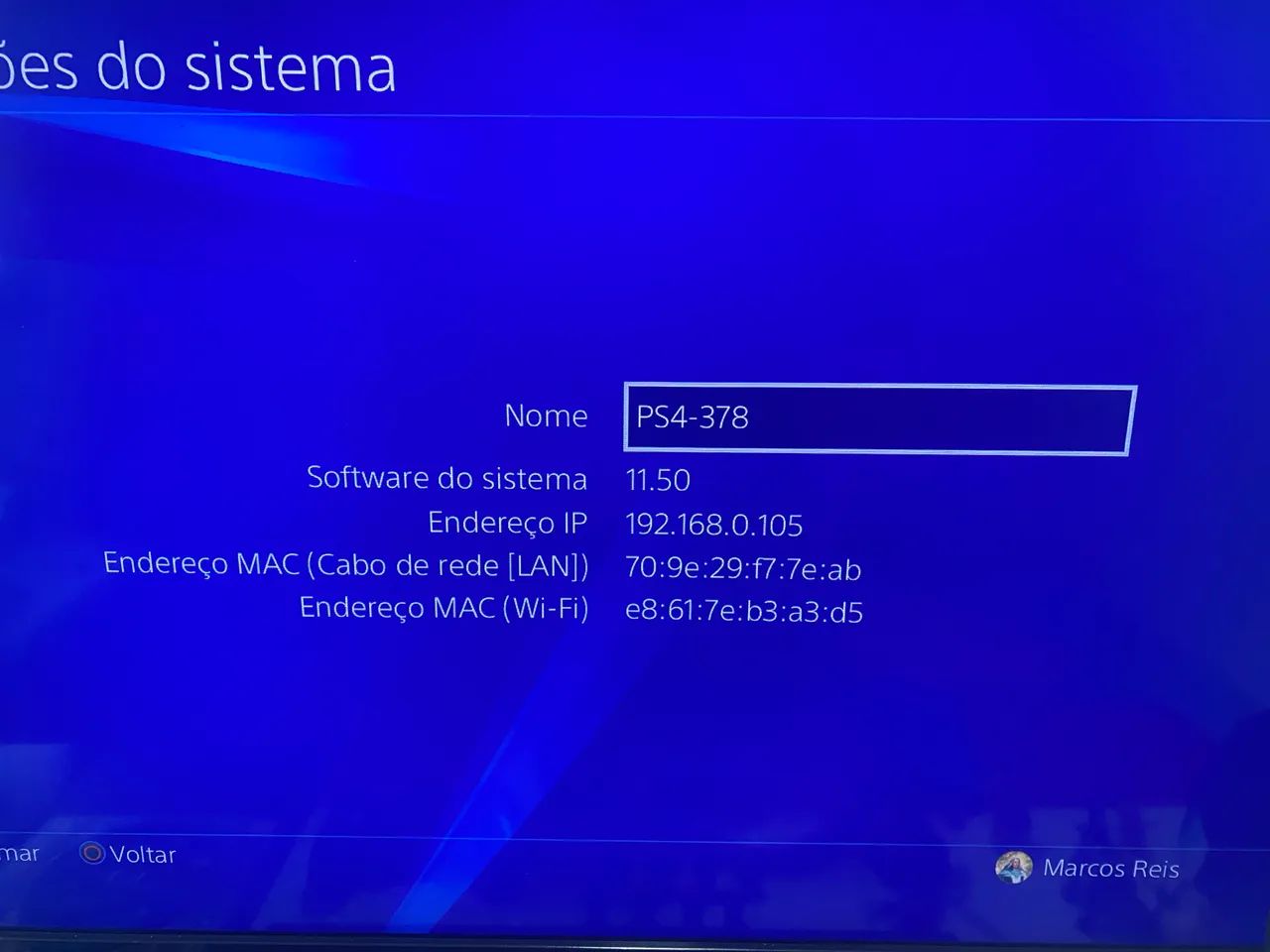 PS4 FAT (11.5) + controle + jogo - Consoles de Vídeo Game - Morada do ...