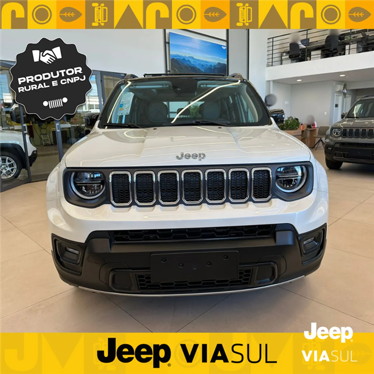 JEEP RENEGADE SAHARA T270 1.3 TB 4X2 FLEX AUT Usados e Novos